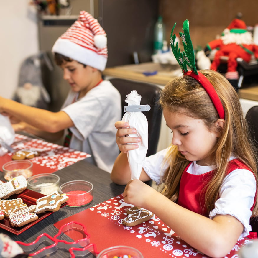 How to Host a Fun & Easy Christmas Cookie Decorating Party with Kids